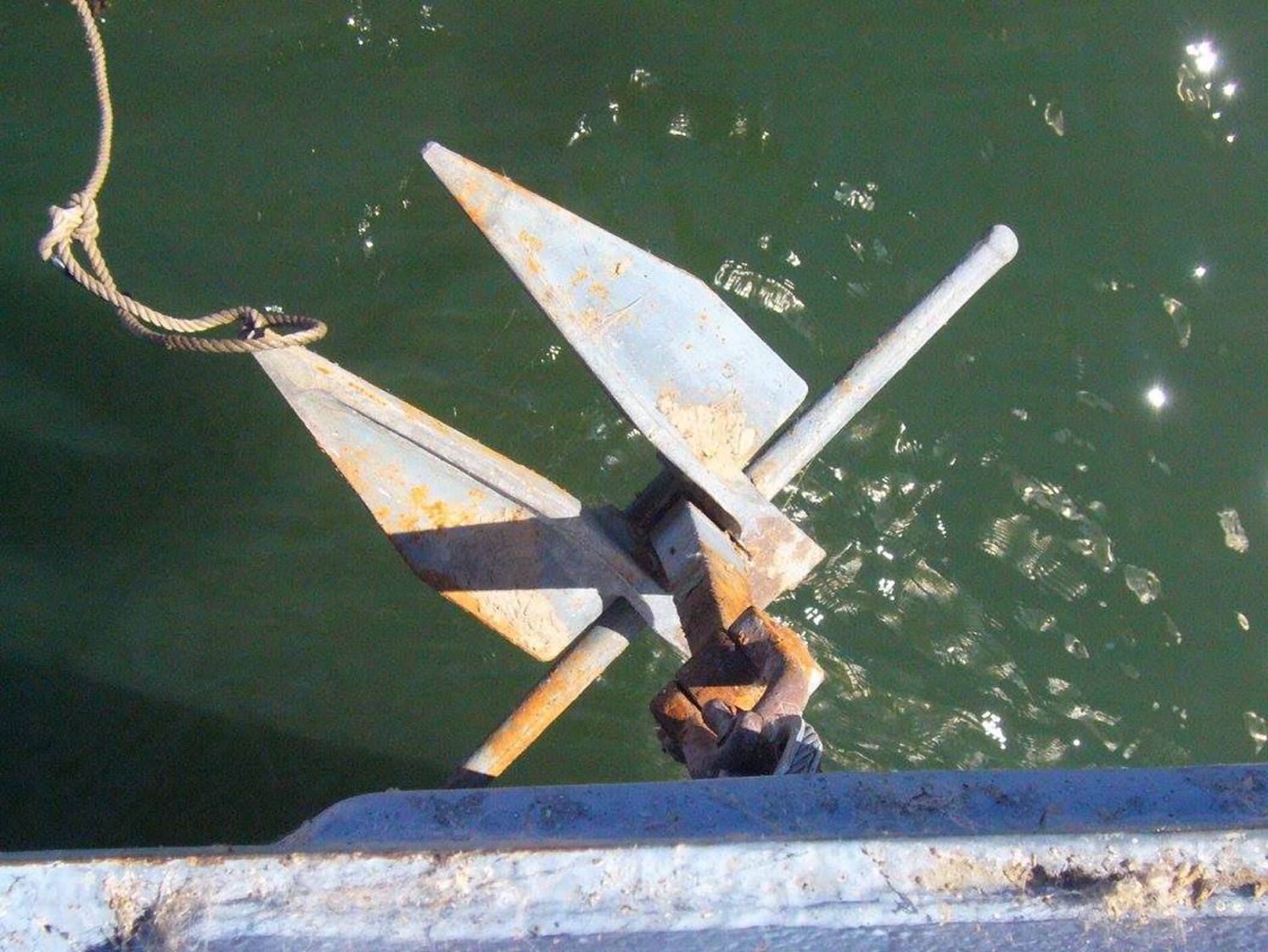 US Navy 750# Danforth Anchor
